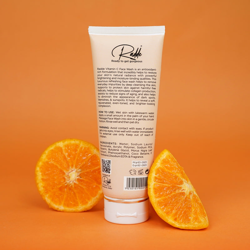Vitamin C Face Wash – Radde Cosmetics