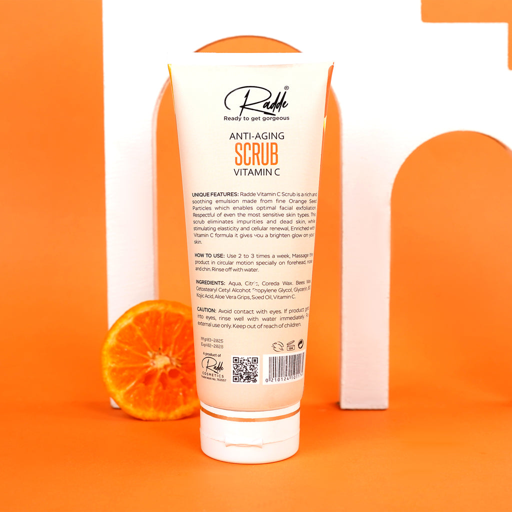 Vitamin C Face Scrub – Radde Cosmetics
