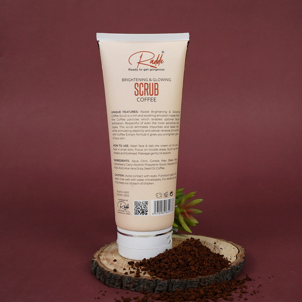 Coffee Face Scrub – Radde Cosmetics